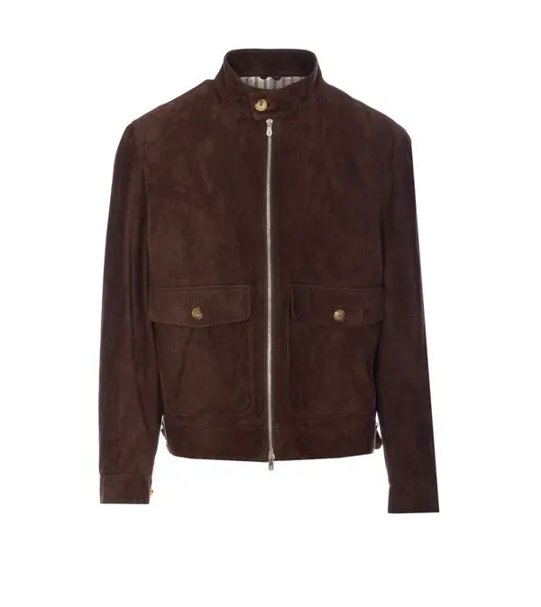 Brunello Cucinelli Suede Jacket