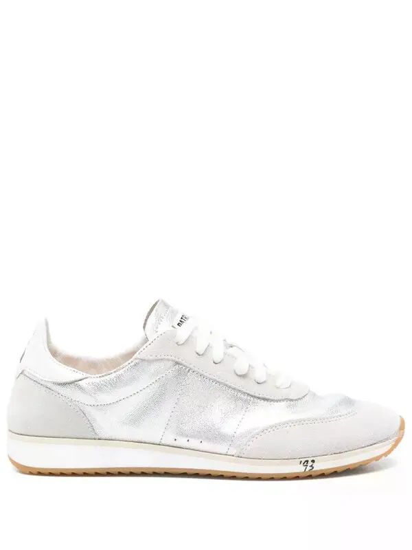 Patrizia Pepe Running Skin ’93 Sneakers - Silver