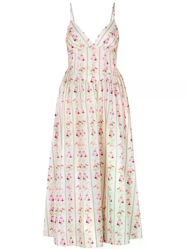 NICHOLAS Becker Midi Dress - White