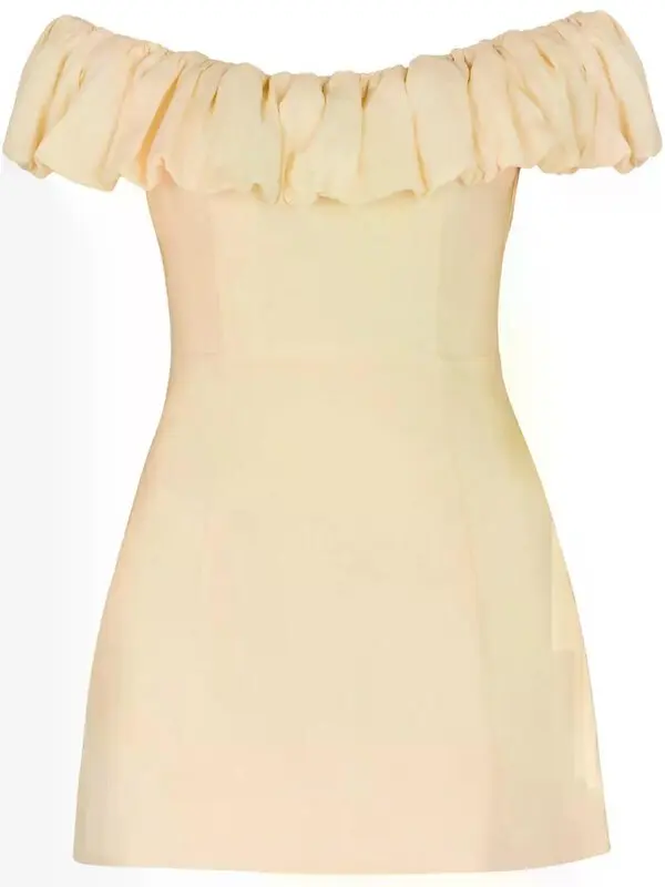NICHOLAS Uma Mini Dress - Yellow