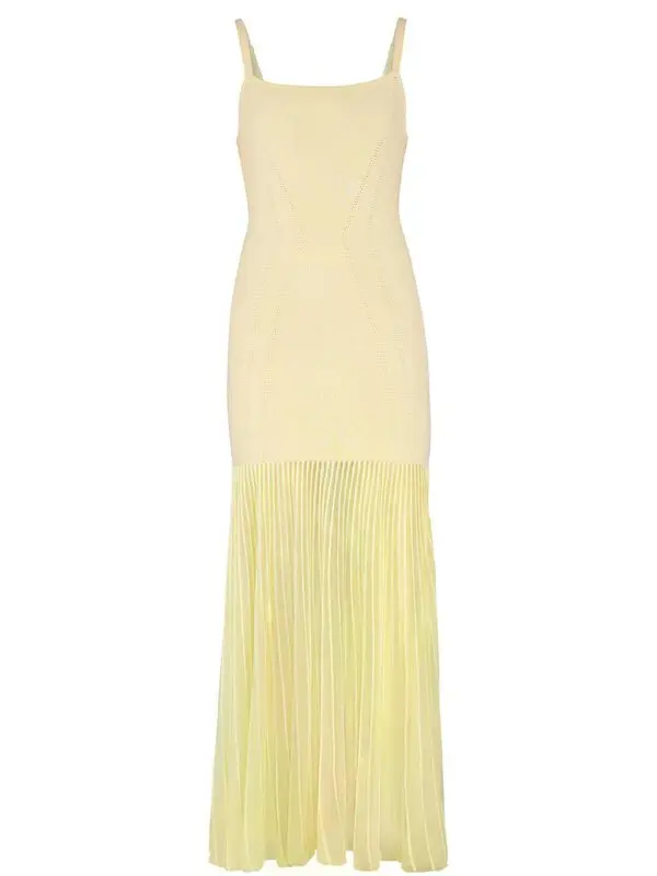 NICHOLAS Lyra Midi Dress - Yellow