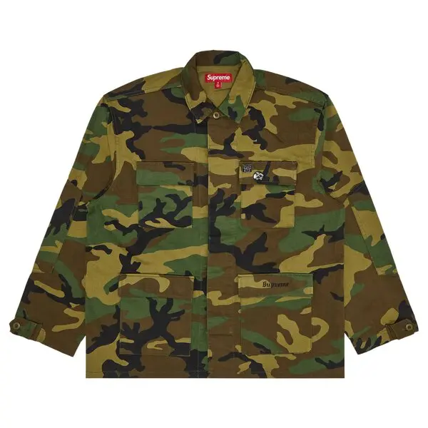 Supreme X Melvins Bdu Jacket 'woodland Camo - Multicolor