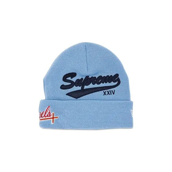 Supreme X New Era Salvation Beanie - Blue