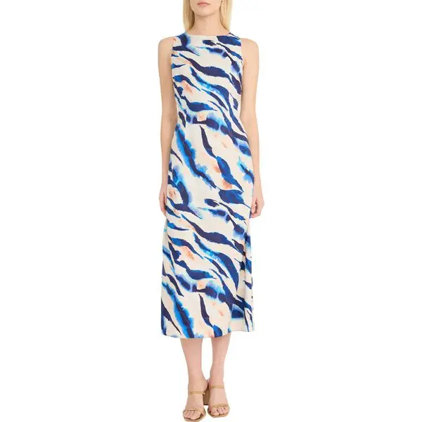 Maggy London Sleeveless Midi Dress