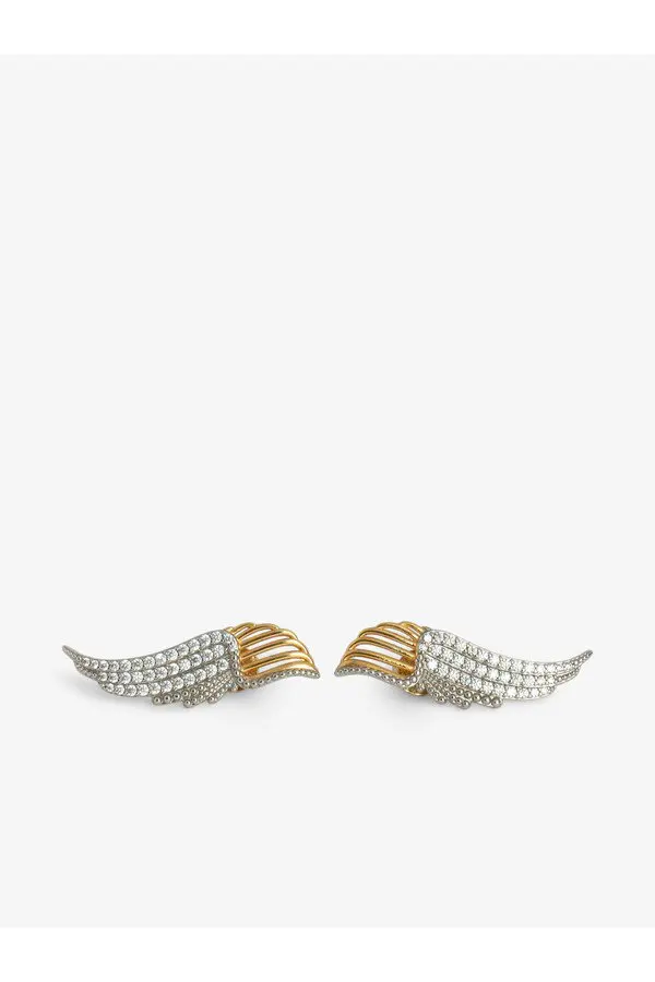 Zadig&Voltaire Rock Over Winged Earrings