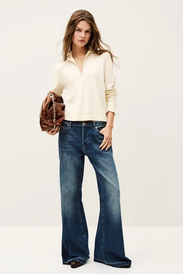 Ba&sh Suzanne Long-sleeve Sweater - White