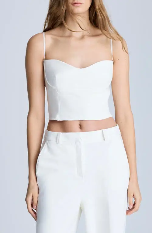 KENNETH COLE Crop Bustier Camisole