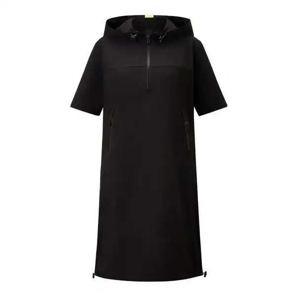 Bogner Valerie Hoodie Dress In Black 40% Off Editorialist
