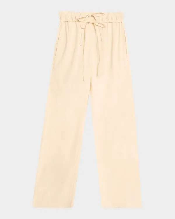 Proenza Schouler White Label Proenza Schouler Pswl Magnus Linen Slub Pants