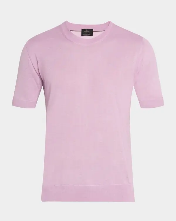 Brioni Short-sleeve Knit Shirt