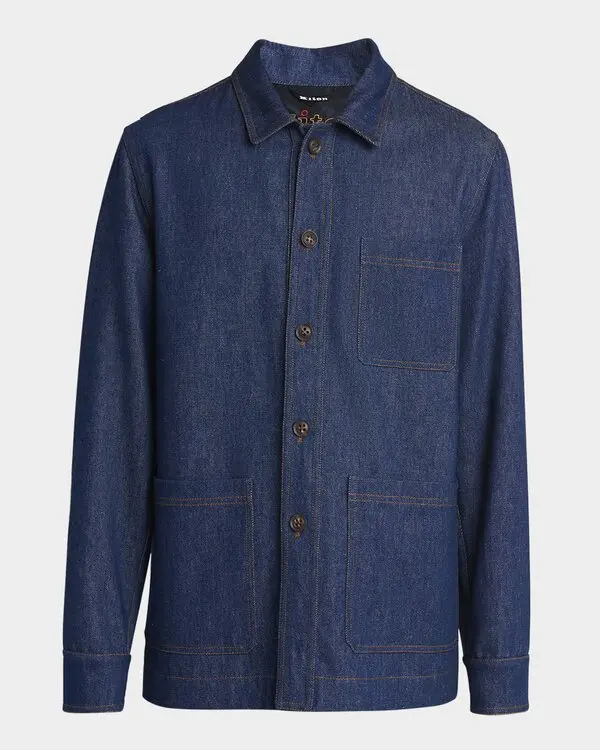 Kiton Denim Workshirt