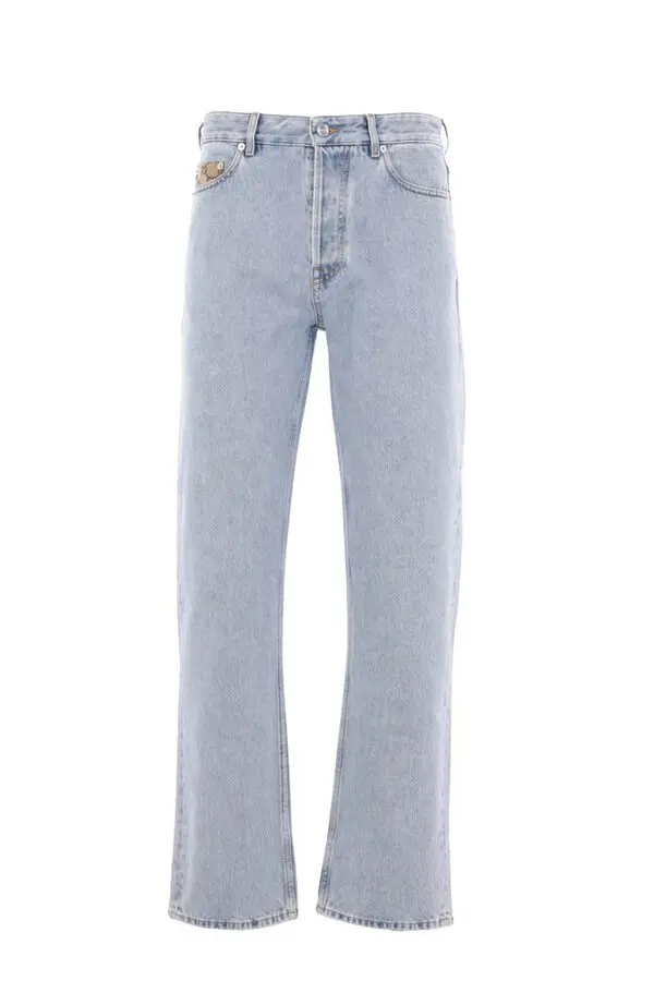 Gucci Light Bleached Effect Jeans - Light Blue Mix