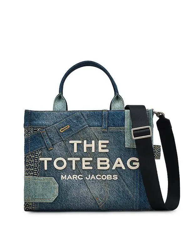 Marc Jacobs Deconstructed Denim Medium Tote Bag