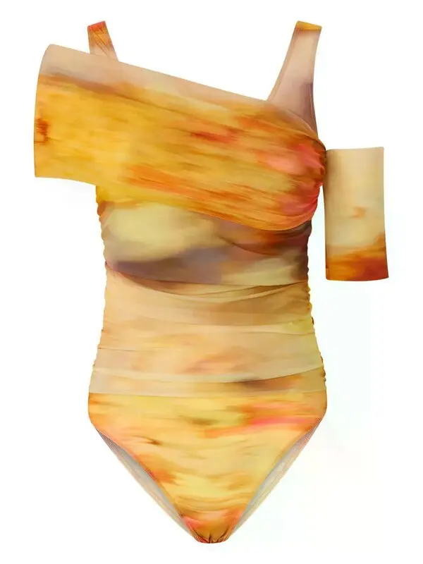 Pinko Abstract-print Bodysuit