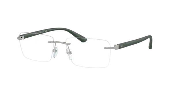 Armani Exchange Optical Glasses - Matte Silver