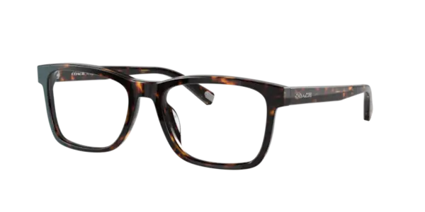 Coach Rectangle Eyeglasses - Dark Tortoise