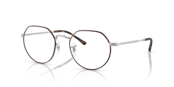 Ray-ban Octagon Eyeglasses - Matte Havana On Matte Silver