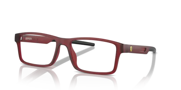 SCUDERIA FERRARI Eyeglasses - Rouge Opalescent Mat