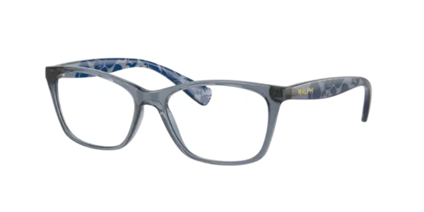 Ralph Lauren Eyeglasses Ra7071 - Shiny Trasparent Blue