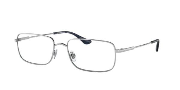 Brooks Brothers Eyeglasses - Shiny Silver