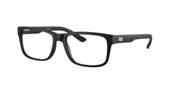 Armani Exchange Optical Glasses - Matte Black