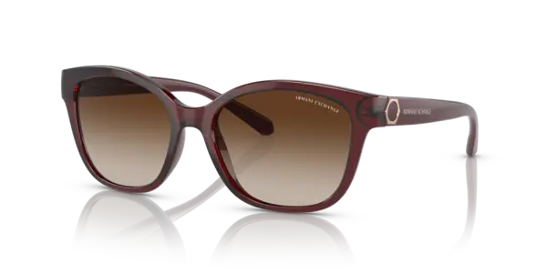 Armani Exchange Full Rim Square Sunglasses