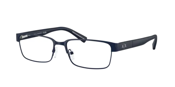 Armani Exchange Rectangle Eyeglasses - Matte Blue