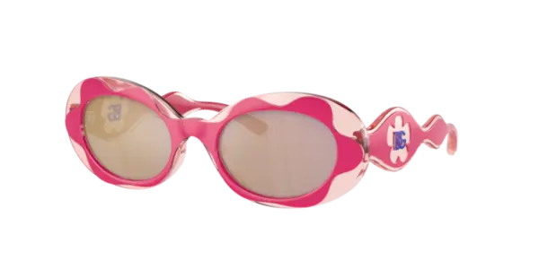 Dolce & Gabbana Oval Sunglasses - Pink
