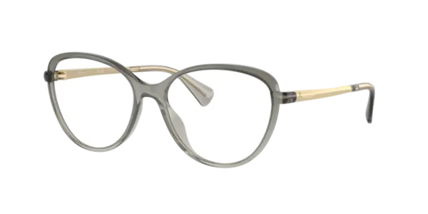 Ralph Lauren Eyeglasses - Shiny Transparent Grey