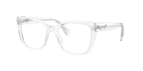SWAROVSKI Full Rim Irregular Eyeglasses - Crystal