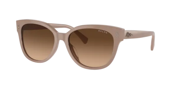 Ralph Lauren Cat Eye Sunglasses - Shiny Solid Beige