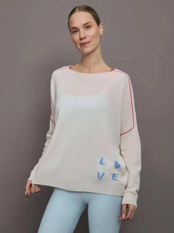KERRI ROSENTHAL Love Is All Around You Sweater