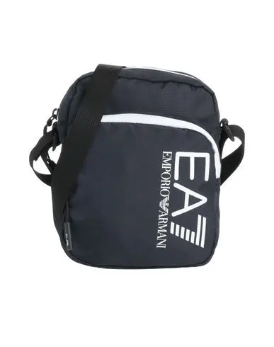 Emporio Armani Cross-body Bag With Logo - Blue