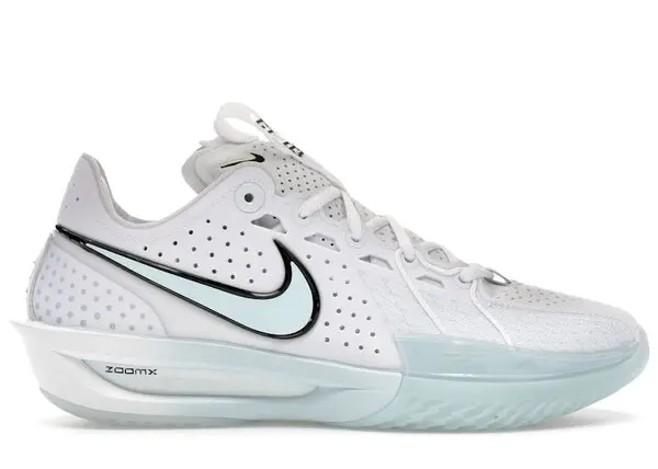 Nike Air Zoom Gt Cut 3 Shattered Sneakers - White/glacier Blue/metallic Silver