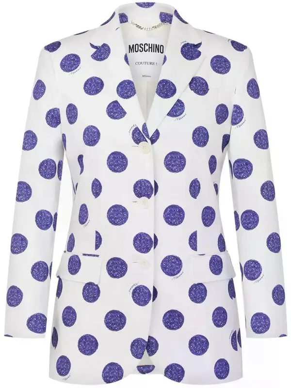 Moschino Polka-dot Blazer