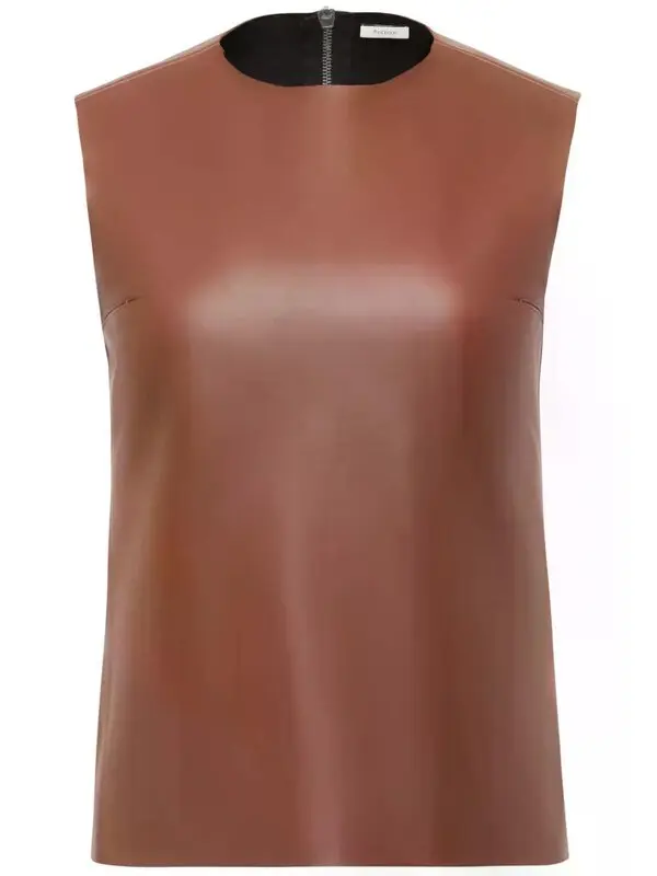 JW Anderson Sleeveless Leather Top