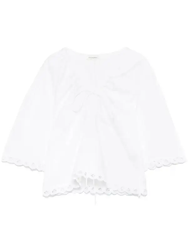BY MALENE BIRGER Ulrikke Blouse - White