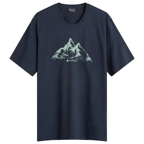 MONTANE Dual Mountain T-shirt - Eclipse Blue
