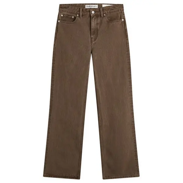 Our Legacy Bootcut Jeans - Choco Overdye