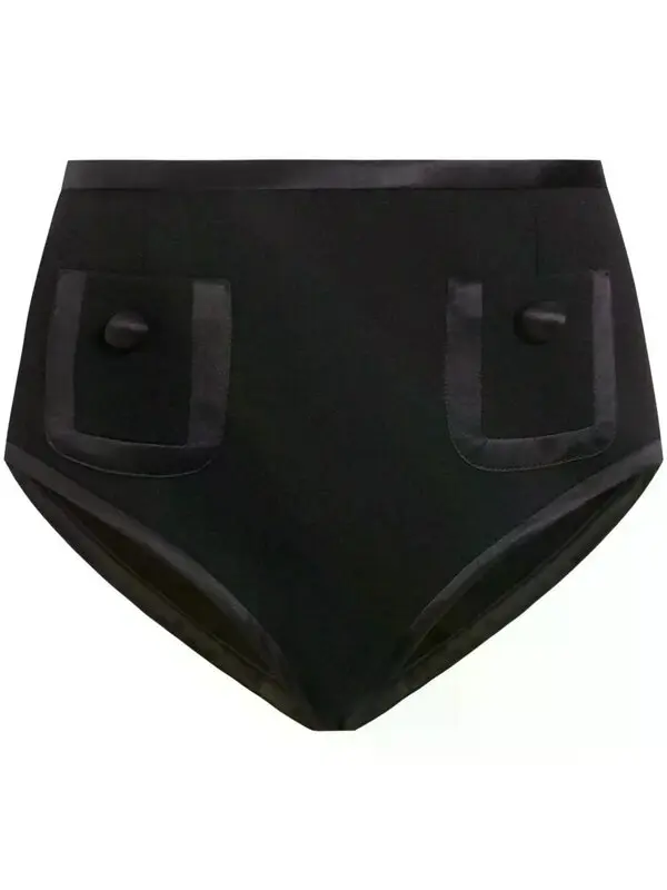 Dolce & Gabbana Satin-trimmed Mini Shorts