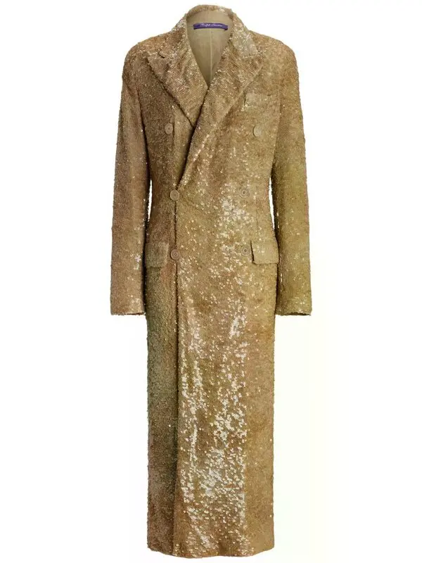 Ralph Lauren Sequin-embellished Coat
