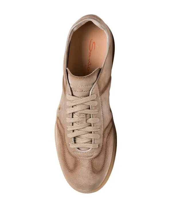 Santoni Oly Low-top Sneaker - Light Brown