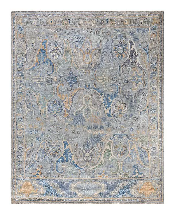 Bloomingdale'S Colorful Oushak M1945 Area Rug, 8'1 X 9'11