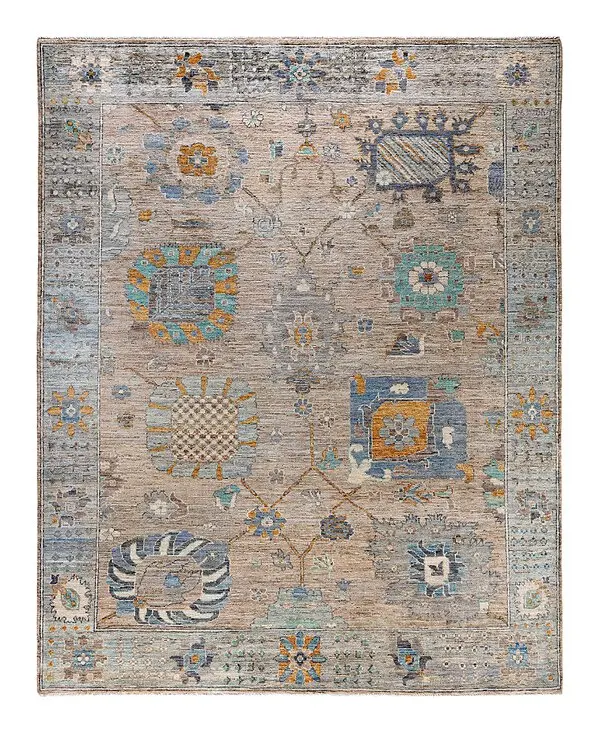 Bloomingdale'S Colorful Oushak M1945 Area Rug, 7'11 X 9'10