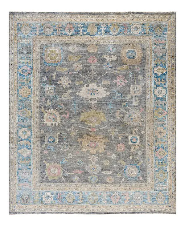 Bloomingdale'S Colorful Oushak M1945 Area Rug, 8'3 X 9'10