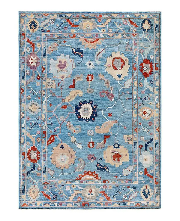 Bloomingdale'S Colorful Oushak M1945 Area Rug, 9'2 X 12'8