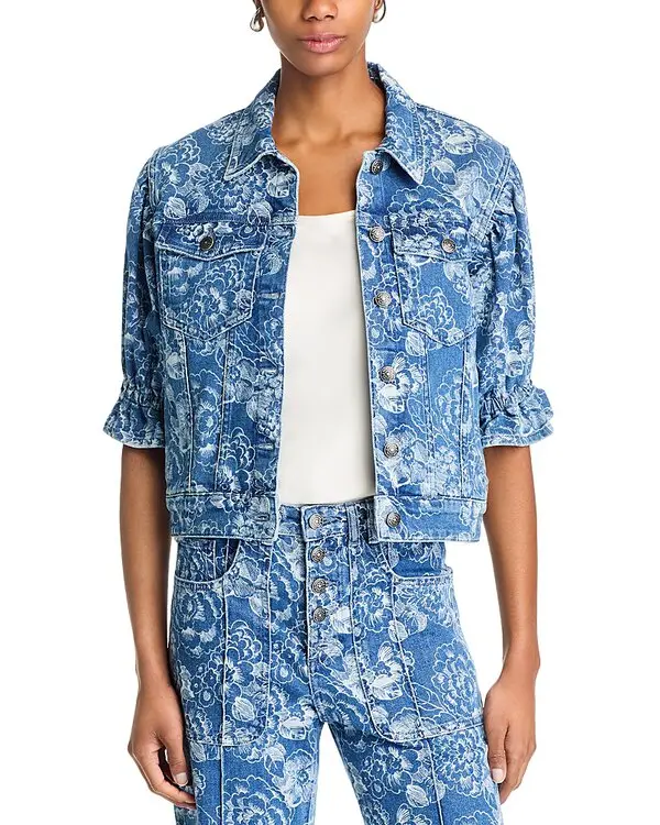 Cinq À Sept Sketchbook Floral Sylvain Jacket