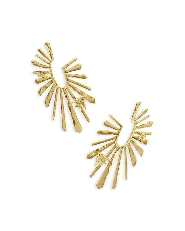 Kendra Scott Melody Bird & Spike Hoop Earrings