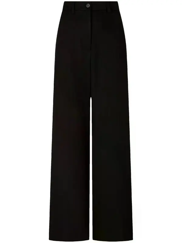 STUDIO TOMBOY Wide-leg Trousers - Black