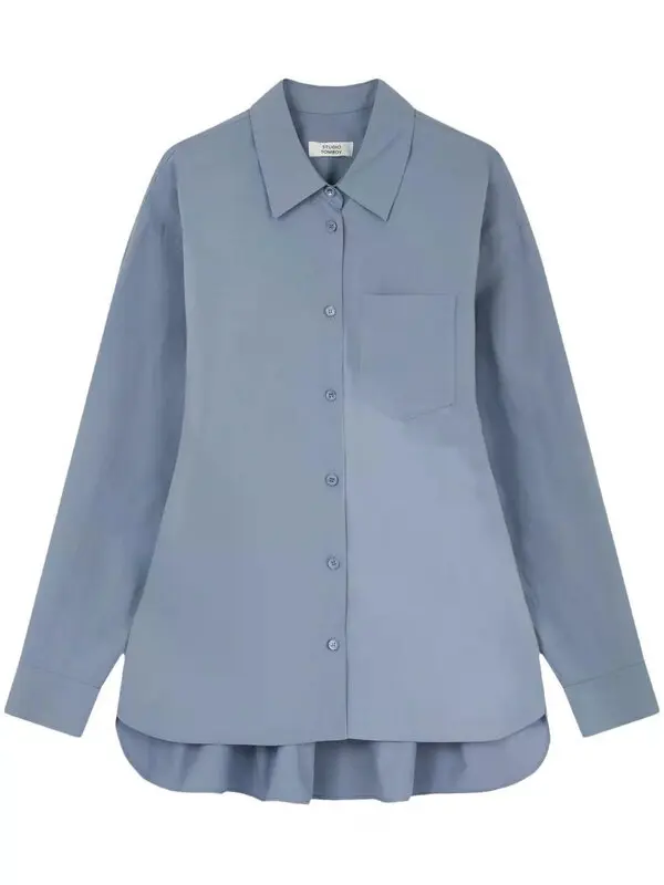 STUDIO TOMBOY Cotton Shirt - Blue